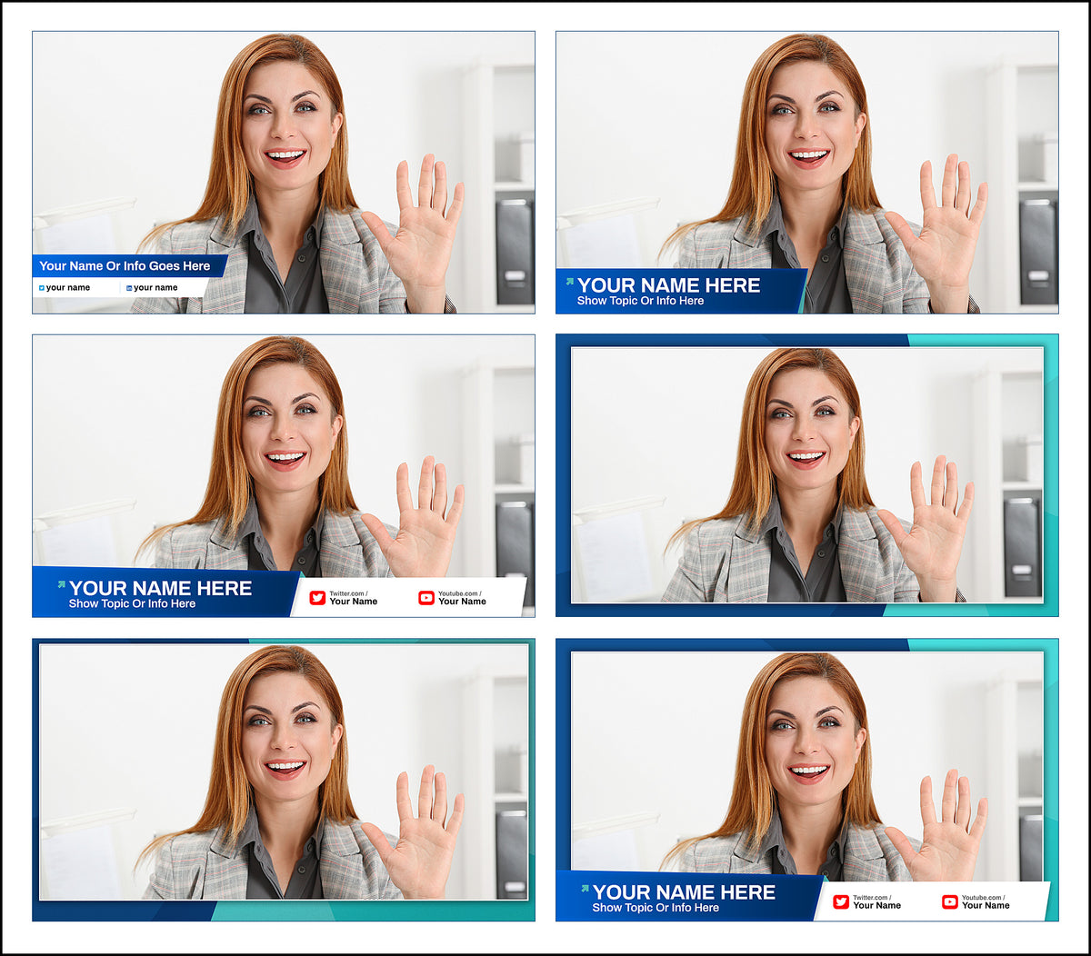 StreamYard overlays and backgrounds - Leading Lines – Streamer Templates