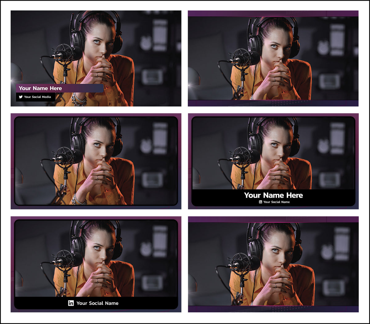 StreamYard overlays and background templates - Super Chunk – Streamer ...